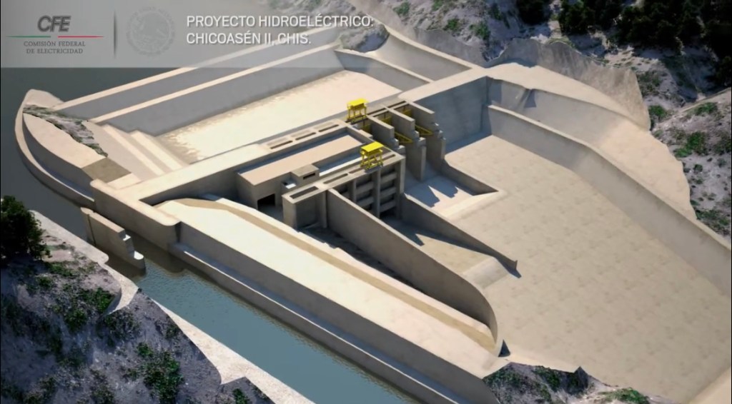 Esta año arranca de nuevo la construcción de la Presa Chicoasén II