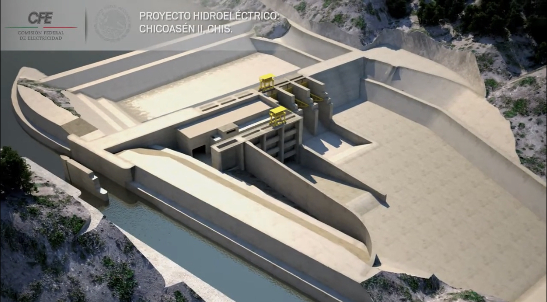 Esta año arranca de nuevo la construcción de la Presa Chicoasén II ...