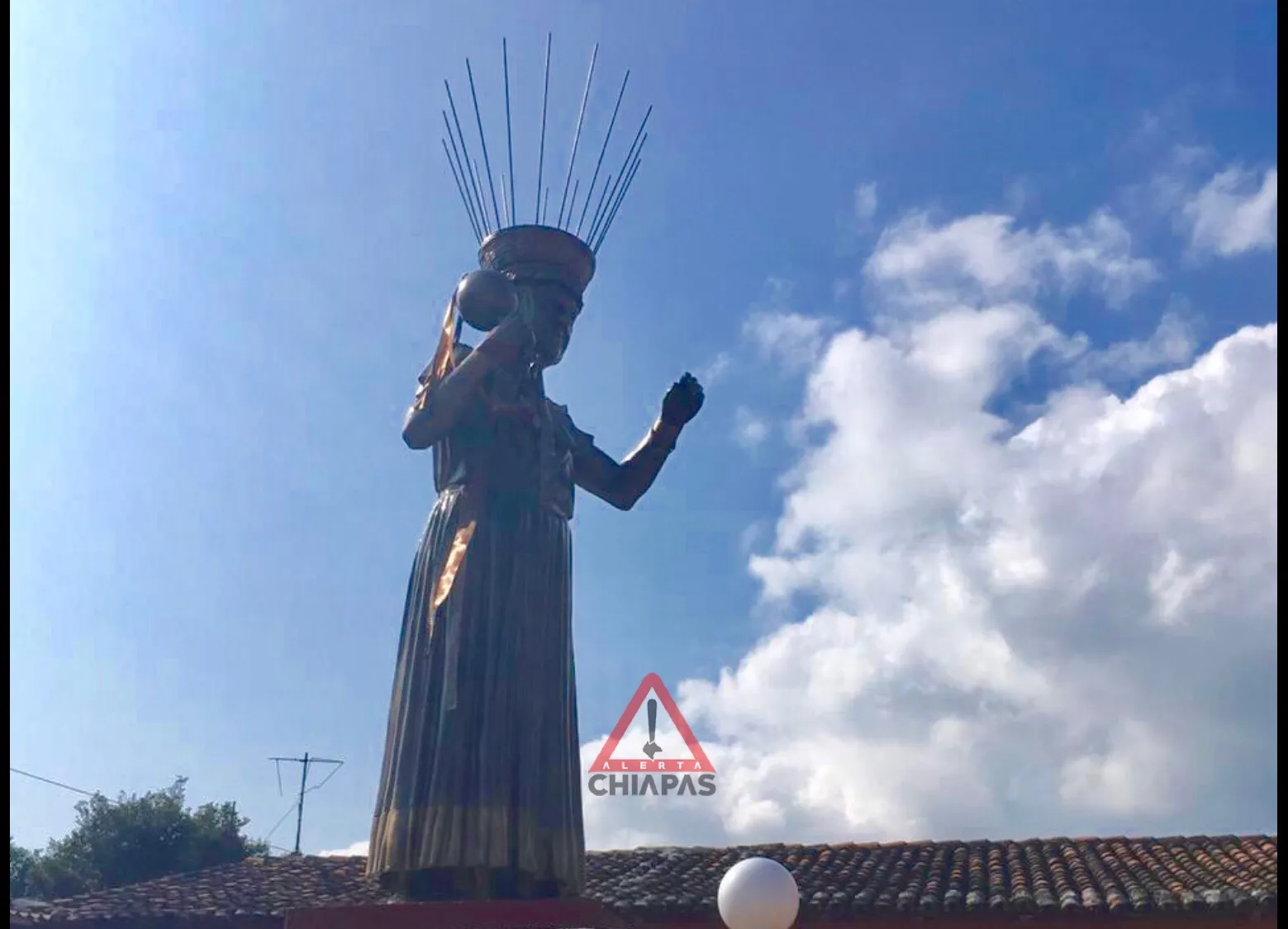 Festejan los primeros 5 del Monumento a la Chuntá Alerta Chiapas