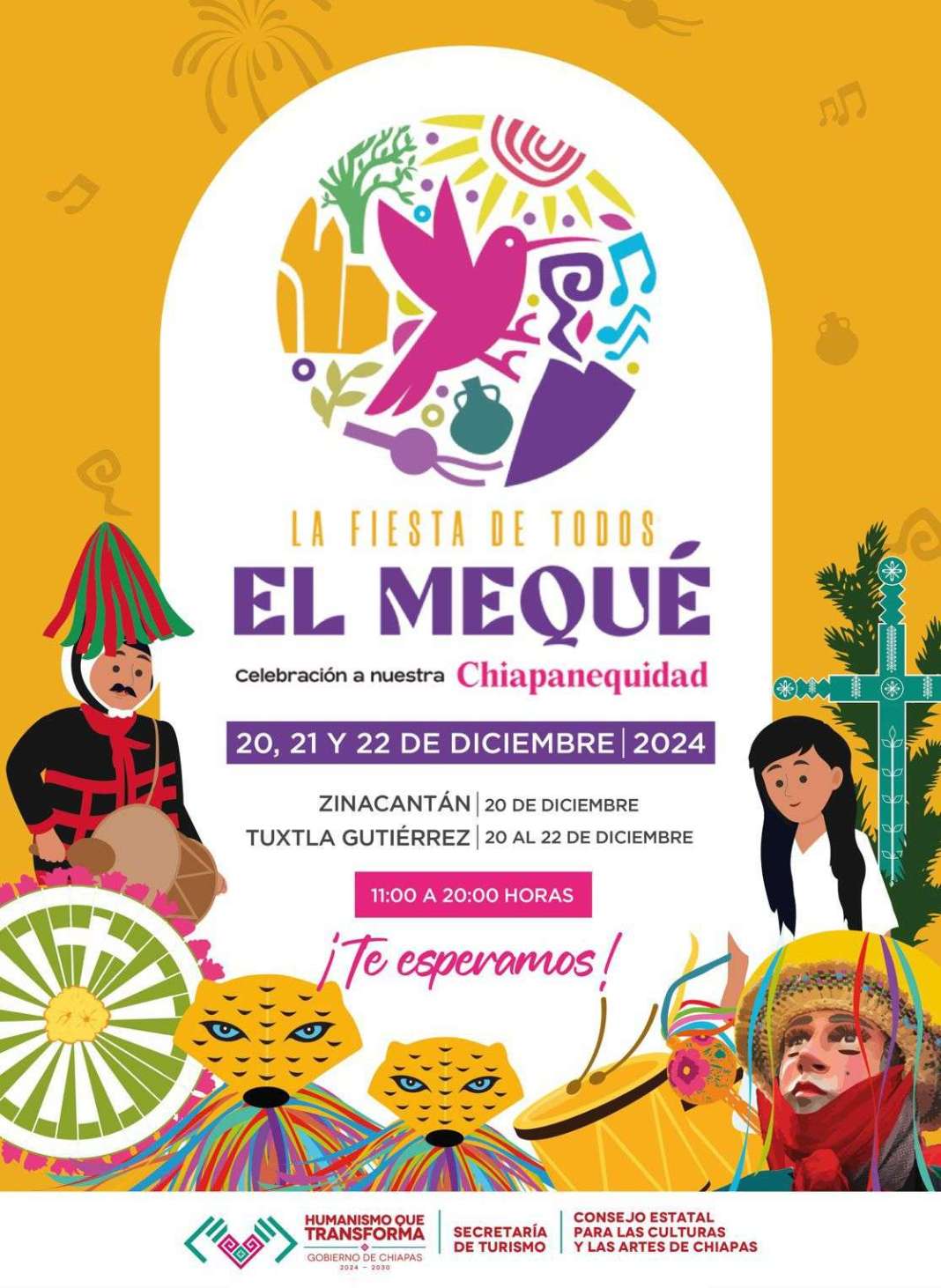 El Mequé: Festival de la cultura chiapaneca llega a Tuxtla y Zinacantán del 20 al 22 de ...