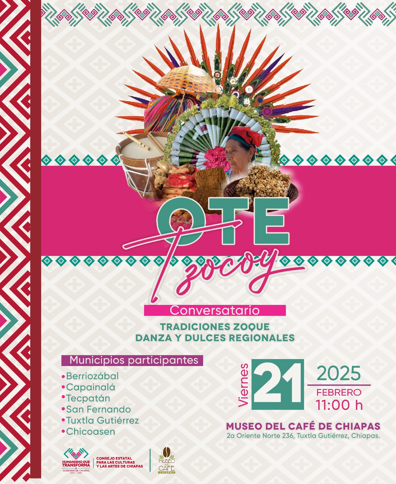 Tradiciones Zoques: Conversatorio, Danza y Dulces Regionales - Alerta ...