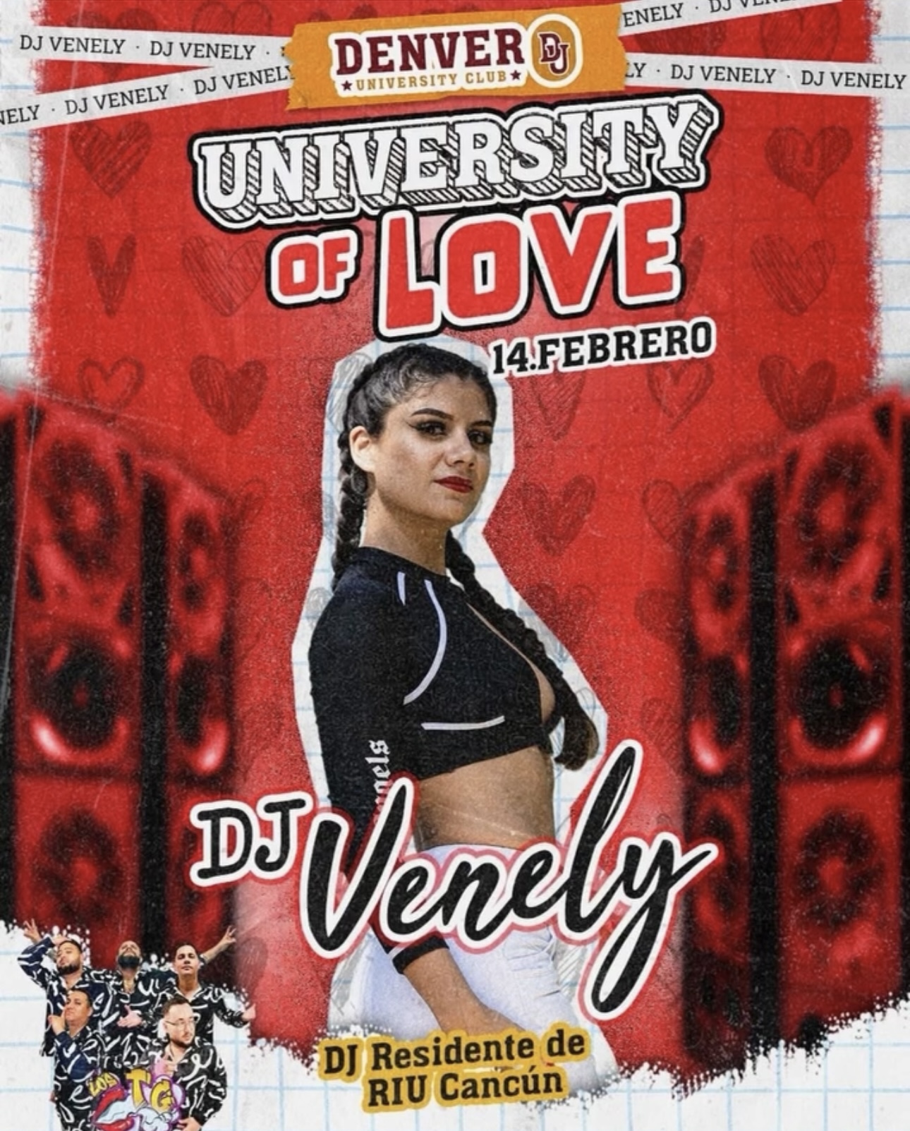 "UNIVERSITY OF LOVE" LLEGA A DENVER UNIVERSITY CLUB
