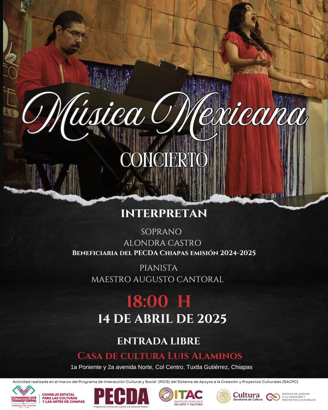 ¡Noche de Música Mexicana en Tuxtla! - Alerta Chiapas