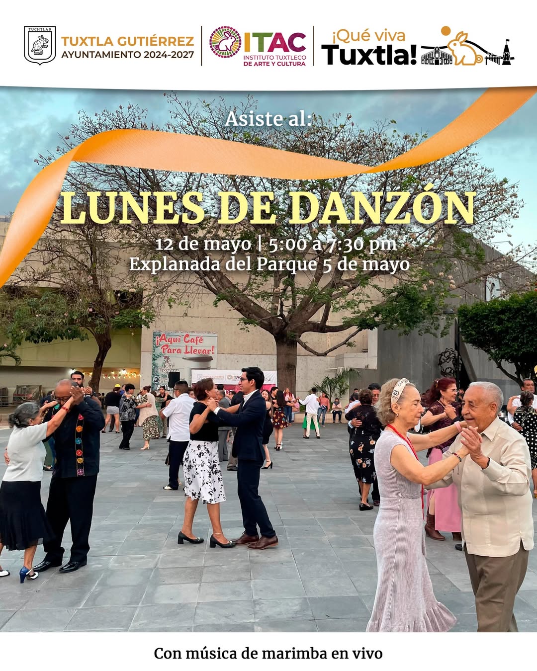 ¡Lunes de Danzón! Ritmo, tradición y alegría en el corazón de Tuxtla ...