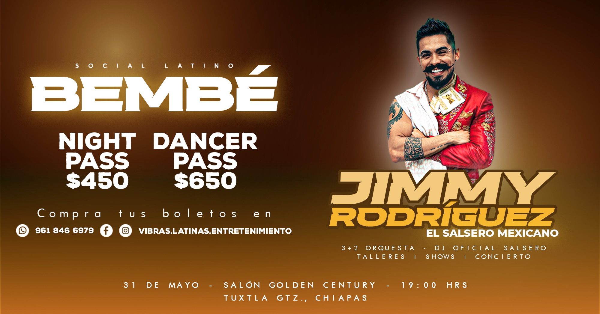 ¡Bembé Social Latino llega con sabor, ritmo y mucha salsa! Alerta Chiapas